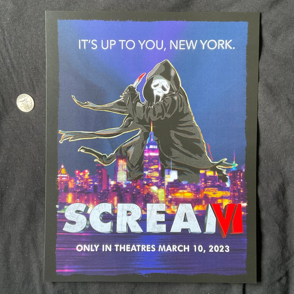 Scream IV Skyline Print - Etsy