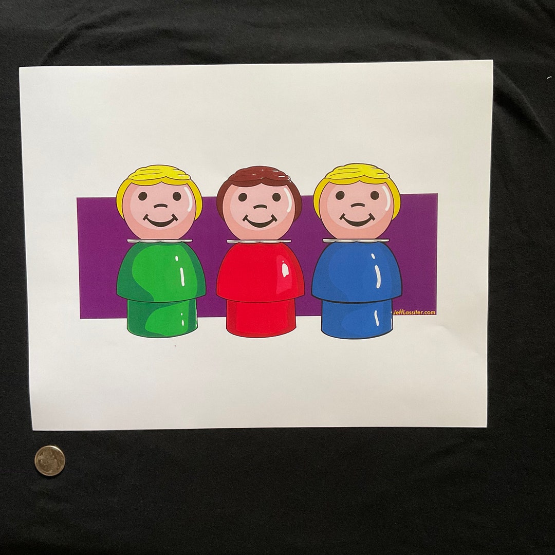 Little People Pattys Print - Etsy