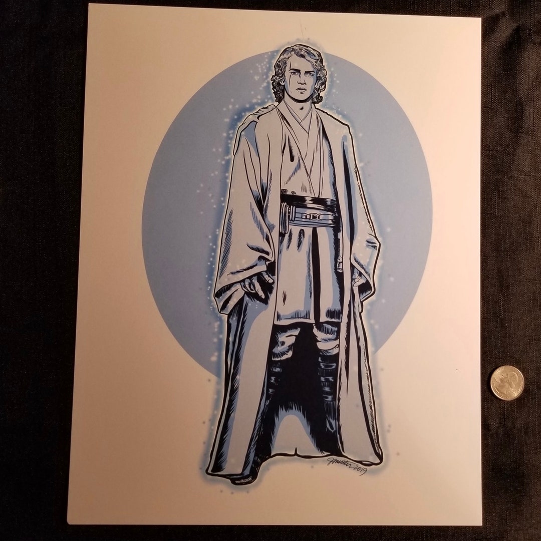 Star Wars Anakin Skywalker Spirit Print - Etsy