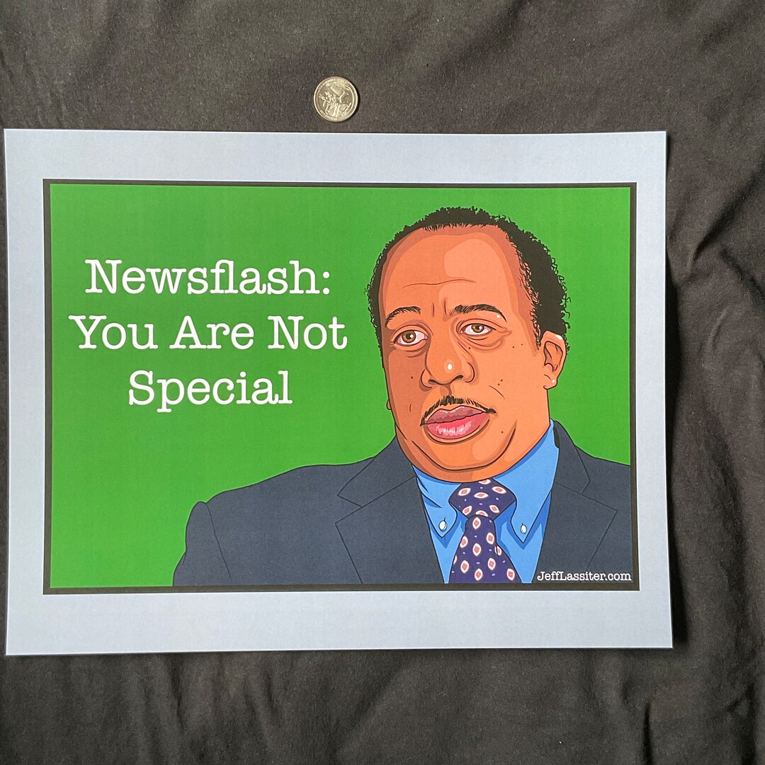 The Office Stanley Print - Etsy
