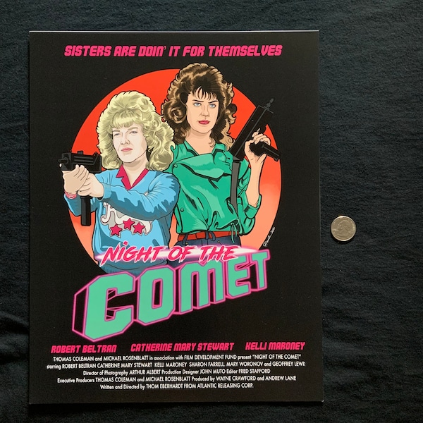 Night of the Comet Poster - Etsy
