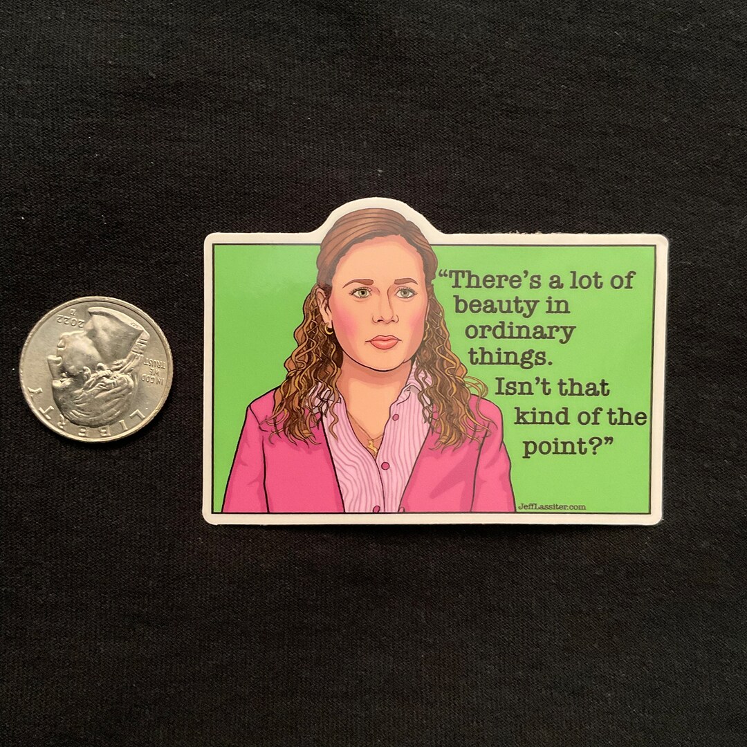 The Office Pam Sticker - Etsy