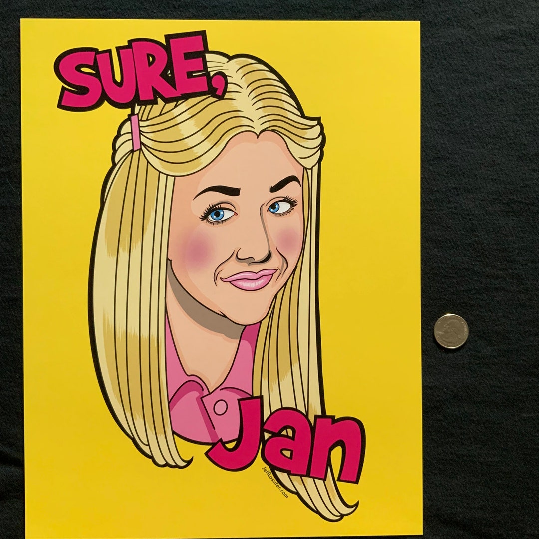 Sure Jan Print - Etsy