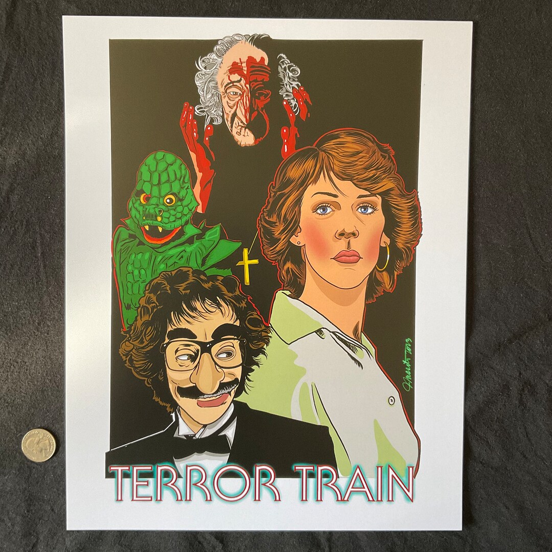 Terror Train Print - Etsy
