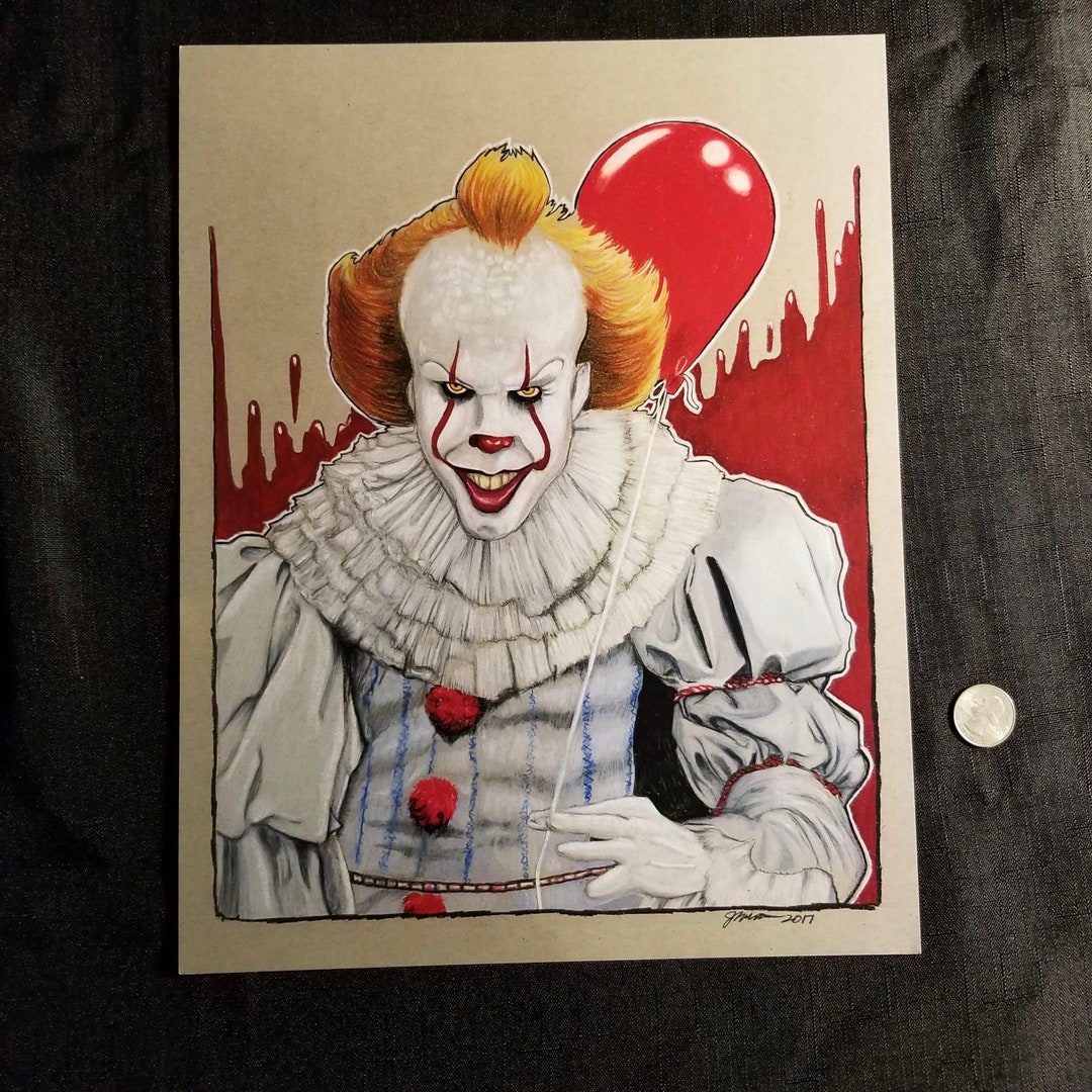 Pennywise Print - Etsy