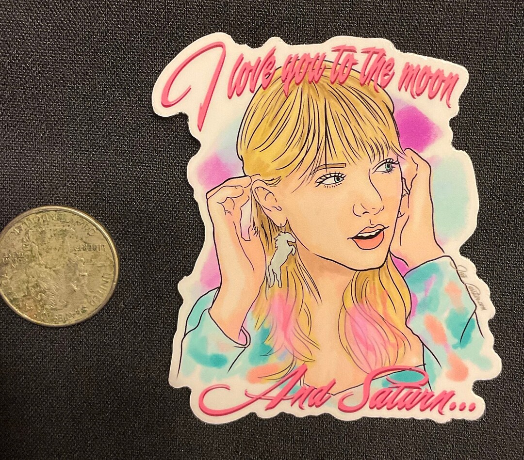 Taylor Swift Sticker - Etsy