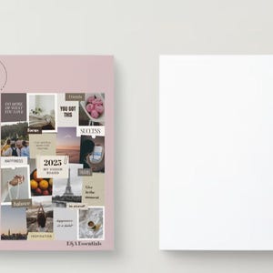 Vision Board - 2025, Template for Printing - Etsy