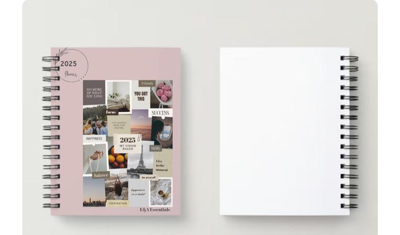 Vision Board - 2025, Template for Printing - Etsy