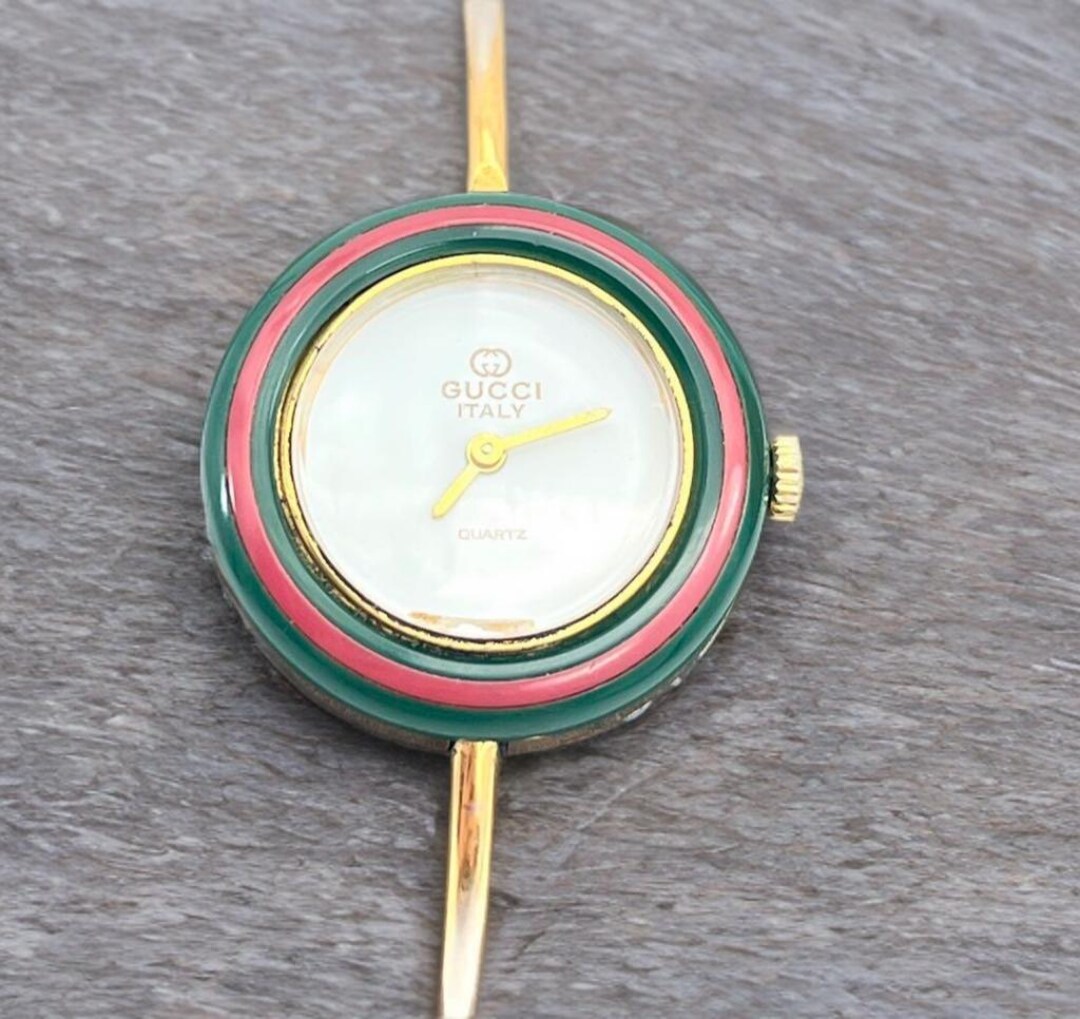 New Battery! Authentic GUCCI Change Bezel Watch - Etsy