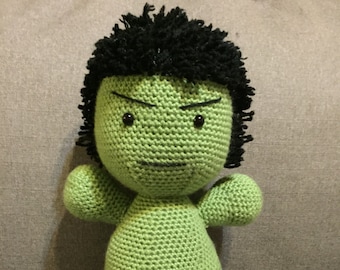 CROCHET PATTERN - HULK - Giant - the Incredible Hulk - Amigurumi ...