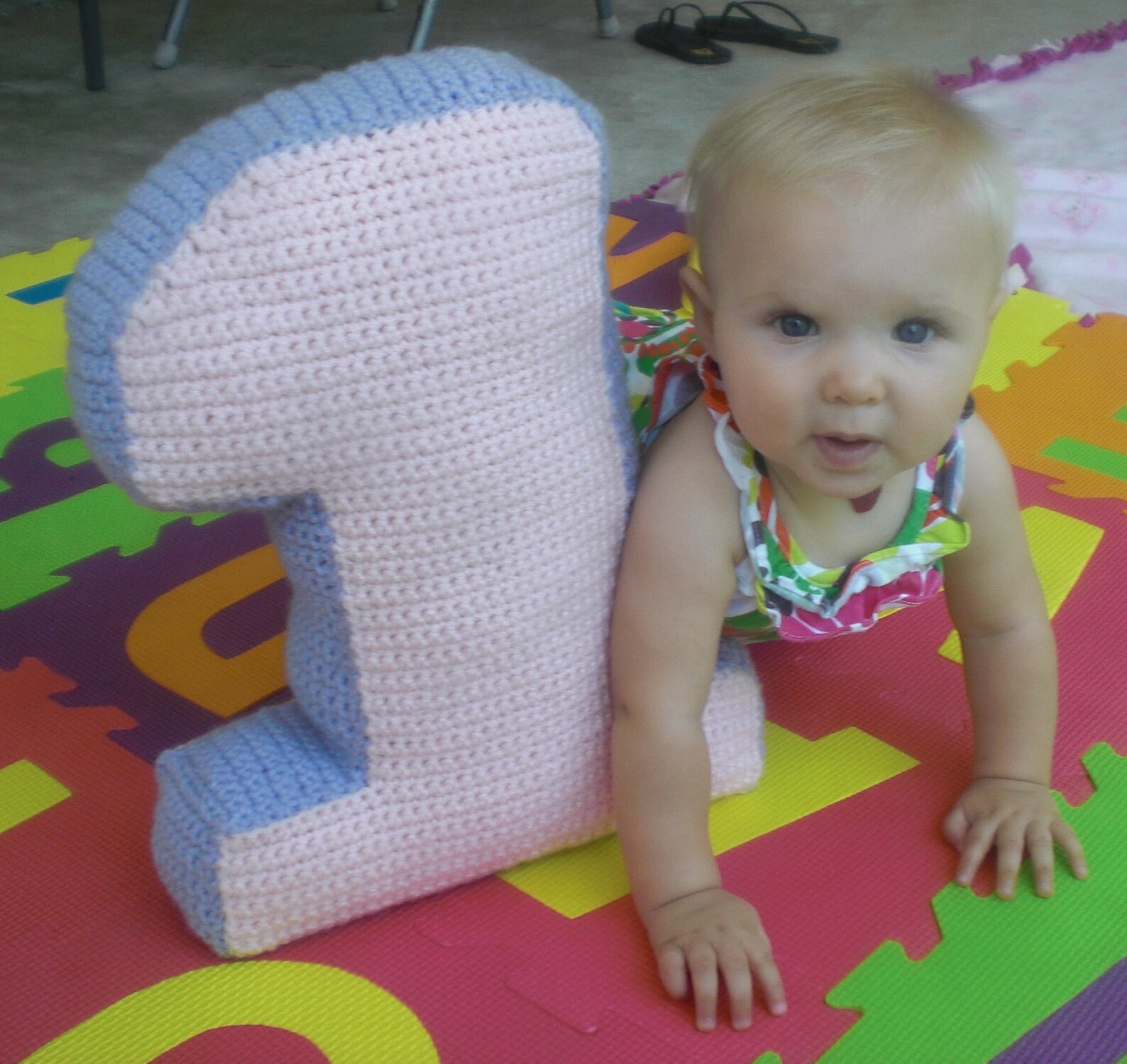 Number One Crochet PATTERN - Etsy