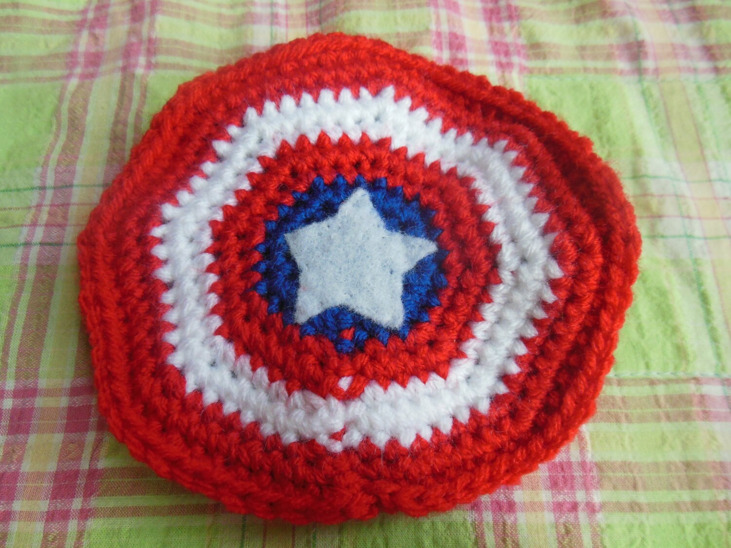 Captain America Crochet PATTERN - Etsy