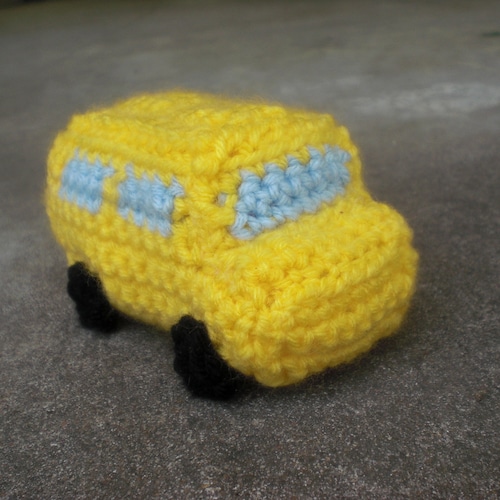 School Bus Crochet PATTERN - Etsy