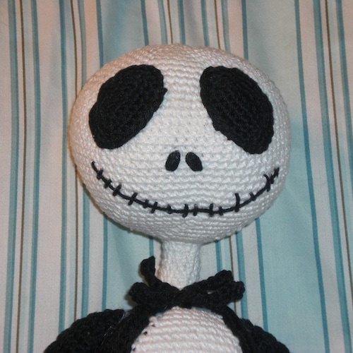 Jack Skellington Crochet PATTERN - Etsy