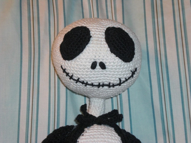 Jack Skellington Crochet PATTERN - Etsy
