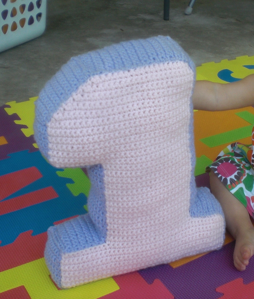 Number One Crochet PATTERN - Etsy