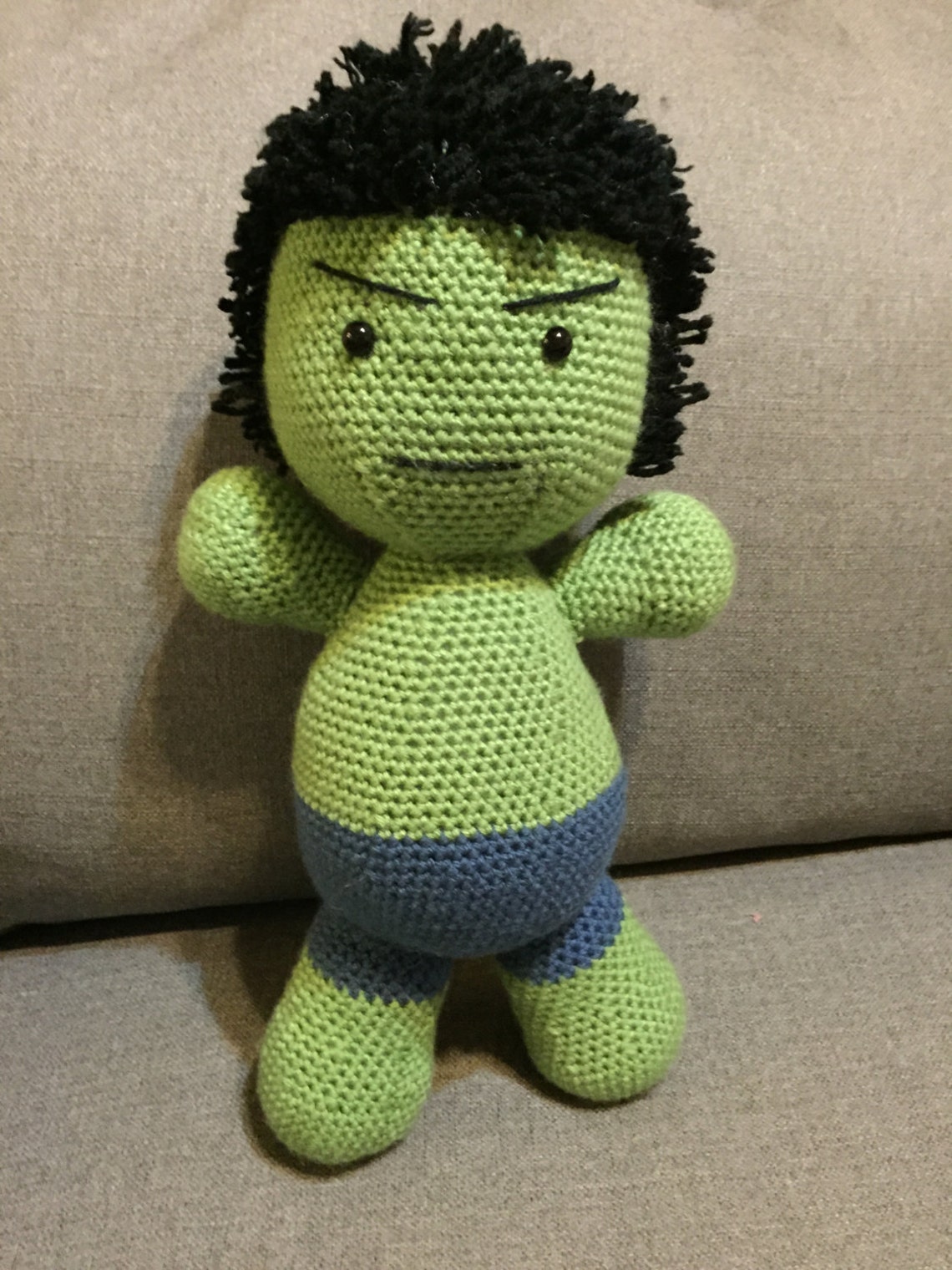 The Hulk Crochet PATTERN - Etsy