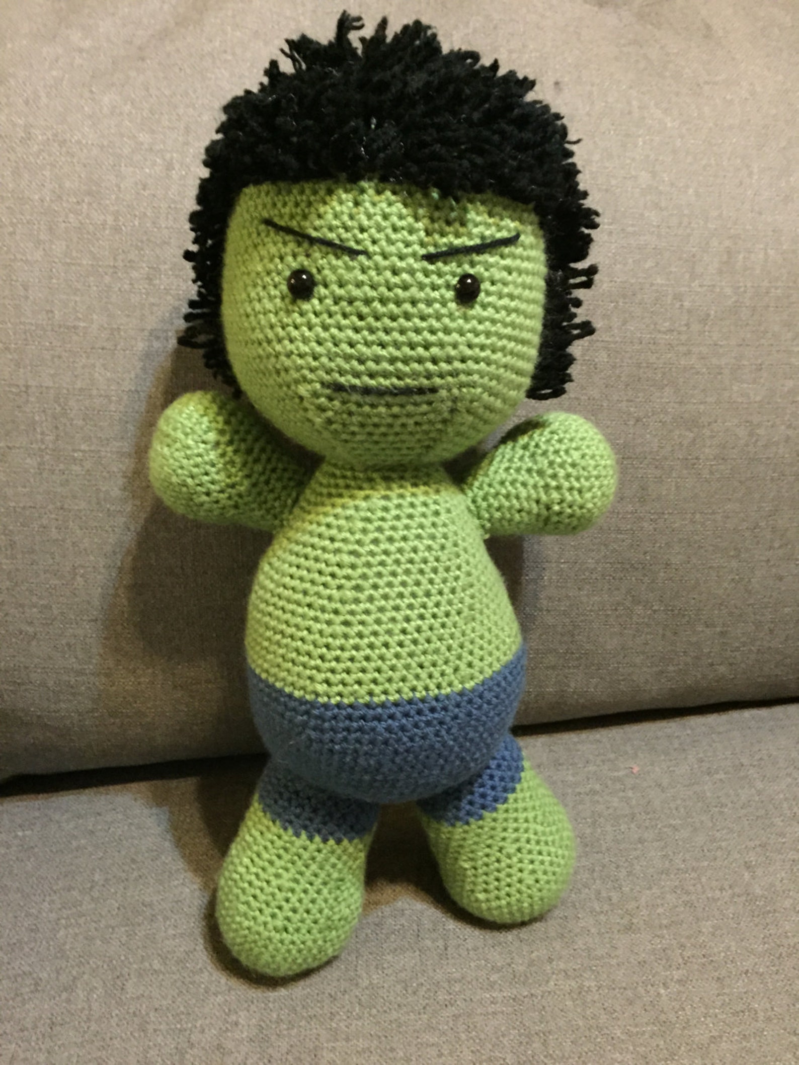 The Hulk Crochet PATTERN - Etsy