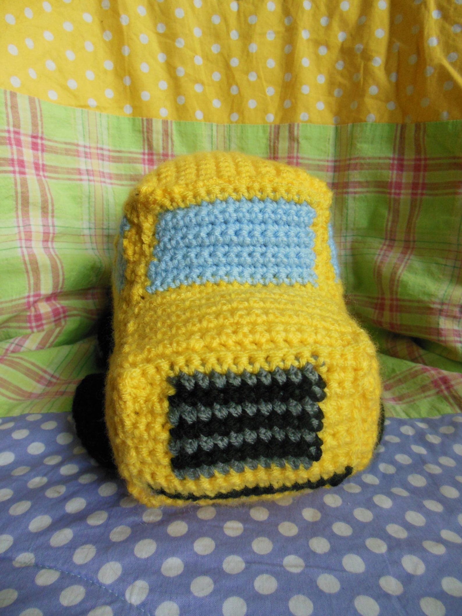 School Bus Crochet PATTERN - Etsy
