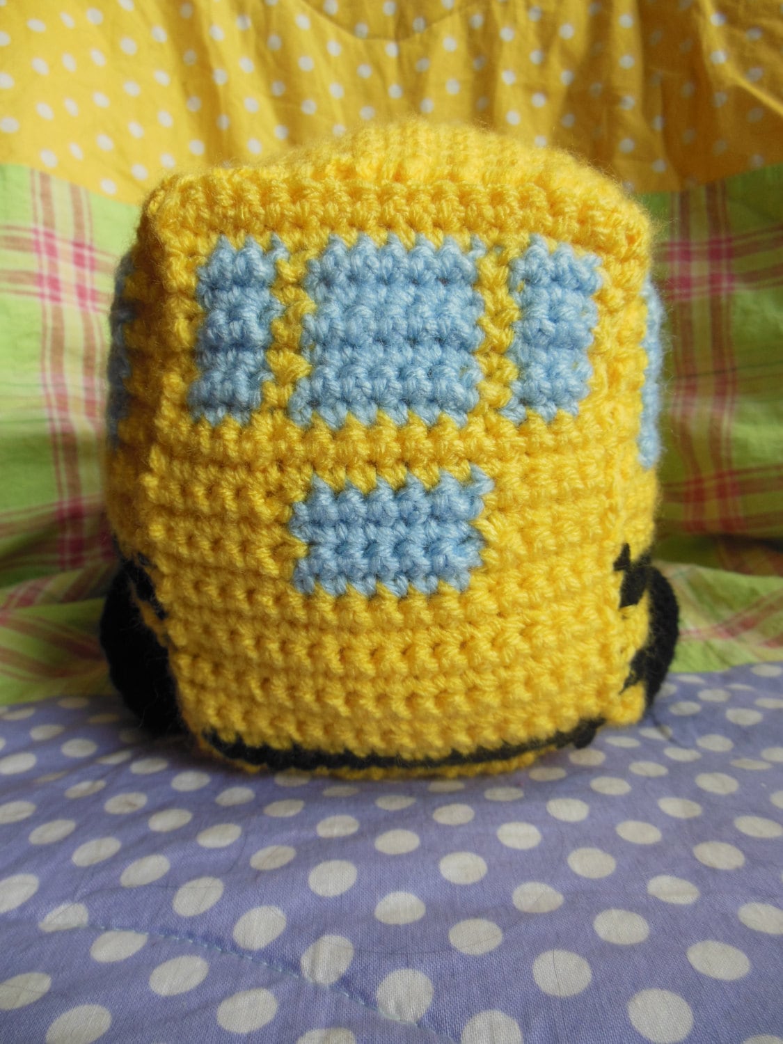 School Bus Crochet PATTERN - Etsy