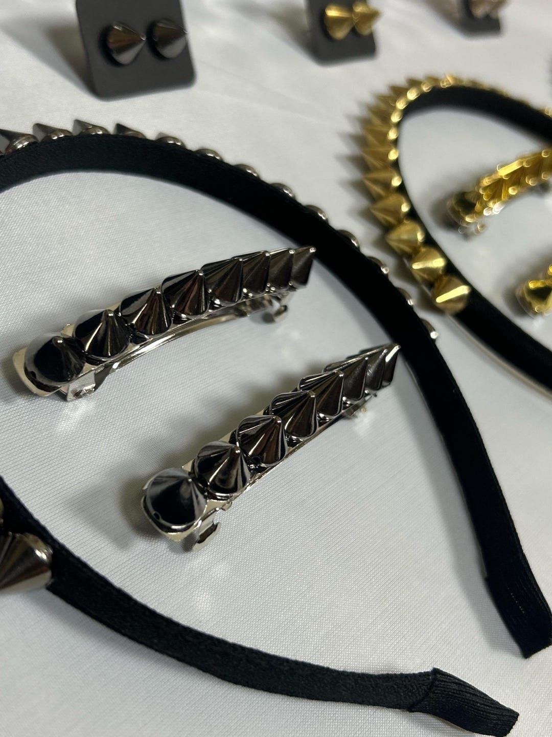 Spiked Headband – Gothic Punk Rock Accessories, Festival Hairwear ...