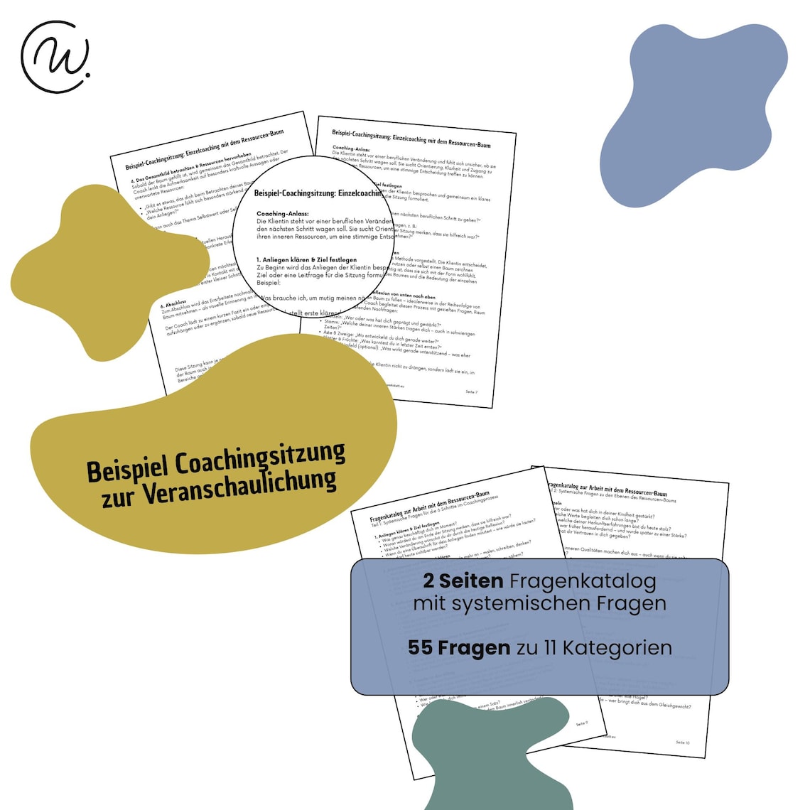 Der Ressourcenbaum Coaching Tool - Vorlage, Arbeitsblatt, PDF ...