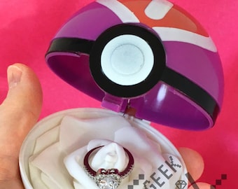 Pokeball Ring Box | Etsy
