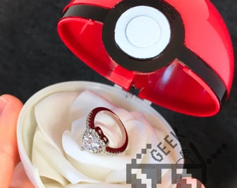 Pokeball Ring Box | Etsy