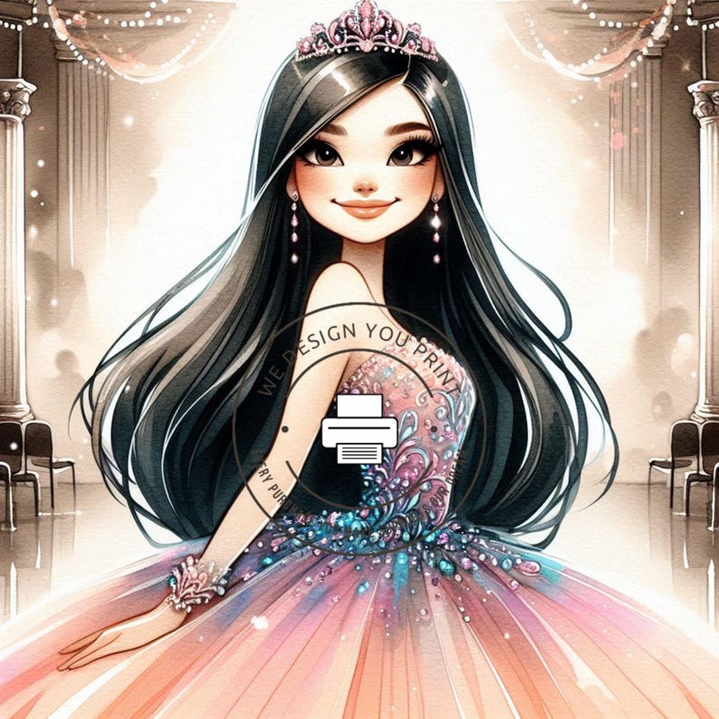 Prom Queen Clipart Set of 10 | Prom Queen Clip Art Bundle | Prom Night ...