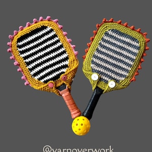Pickleball Paddle Cover Crochet Pattern - Etsy