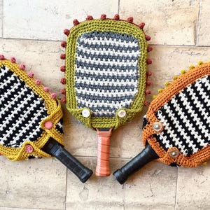 Pickleball Paddle Cover Crochet Pattern - Etsy