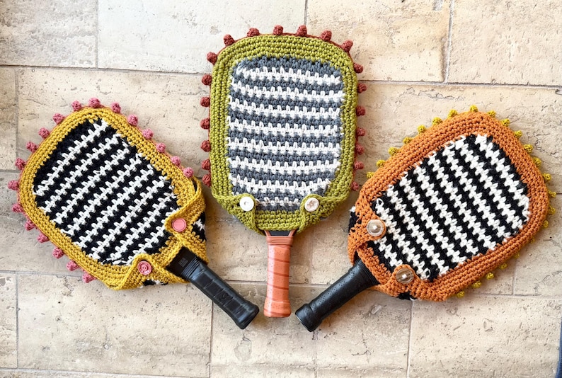 Pickleball Paddle Cover Crochet Pattern - Etsy