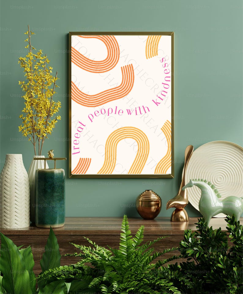 KINDNESS - Poster Print - Etsy