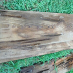Lot of 3 Vintage Red Tidewater Pecky Cypress Reclaimed Lumber Old Wood ...