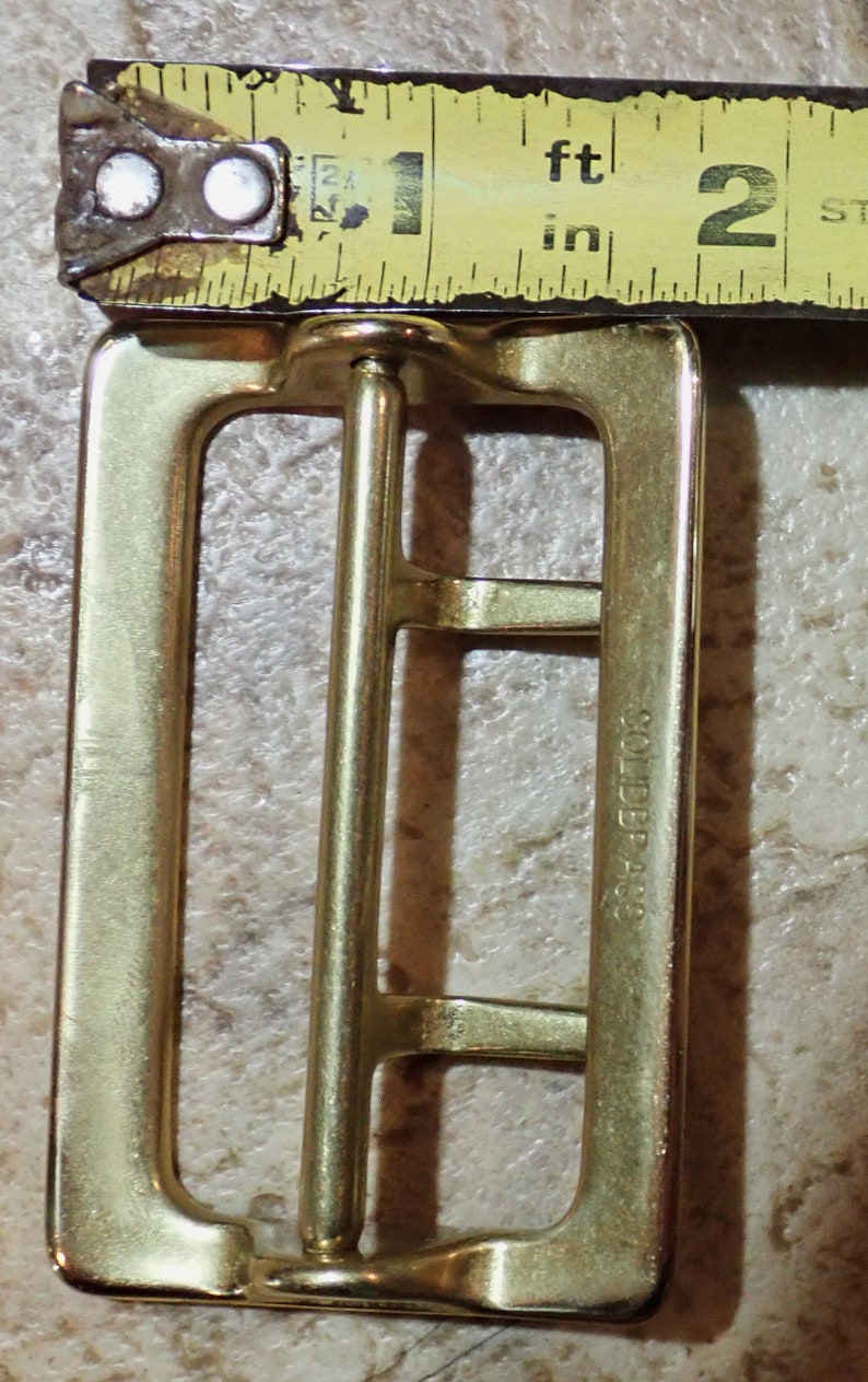 NEW Brass Buckle Sam Browne Duty Belt Gun Police Security - Etsy