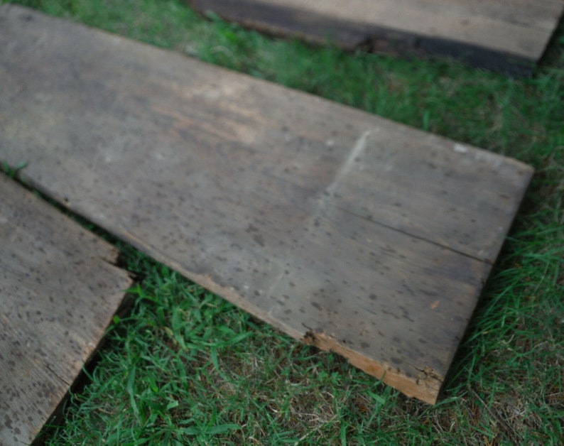 Lot of 3 Vintage Red Tidewater Pecky Cypress Reclaimed Lumber Old Wood ...