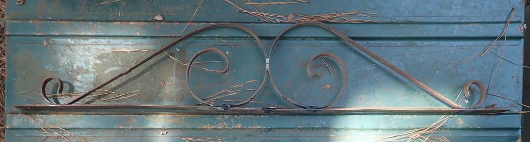 Vintage Metal for Garden Gate Entryway Fence Topper Yard Decor - Etsy