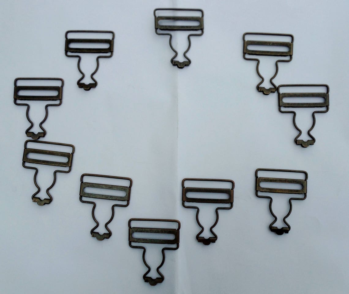 10 Overall Buckles, Clips for Bib Overall Repairs, Fast Domestic ...