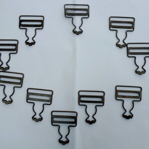 10 Overall Buckles, Clips for Bib Overall Repairs, Fast Domestic ...