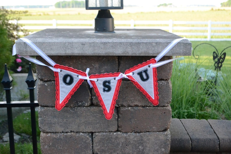 OSU Banner Ohio State Banner Banner Sports banner Ohio | Etsy