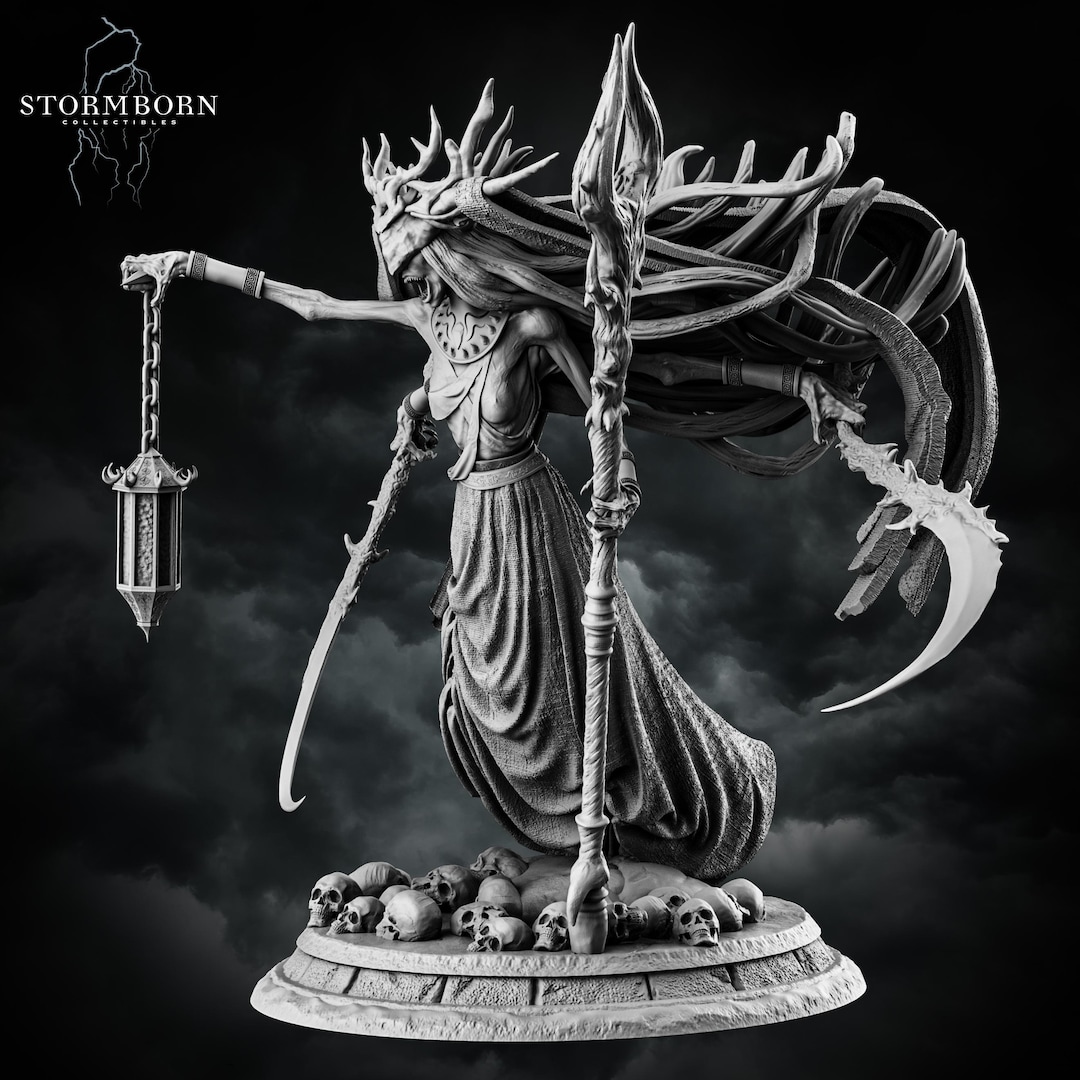 Banshee Queen Miniature Grimdark Figure | Stormborn Collectibles ...