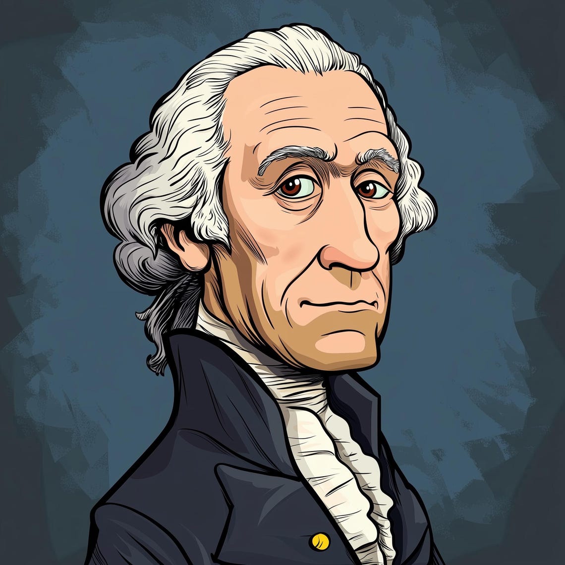 Cartoon George Washington Download - Founding Father Clipart, USA ...