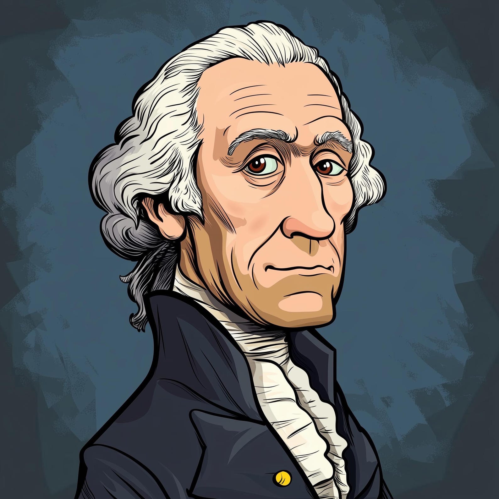 Cartoon George Washington Download - Founding Father Clipart, USA ...
