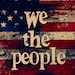 We the People American Flag Digital Download | Patriotic Wall Art, USA ...