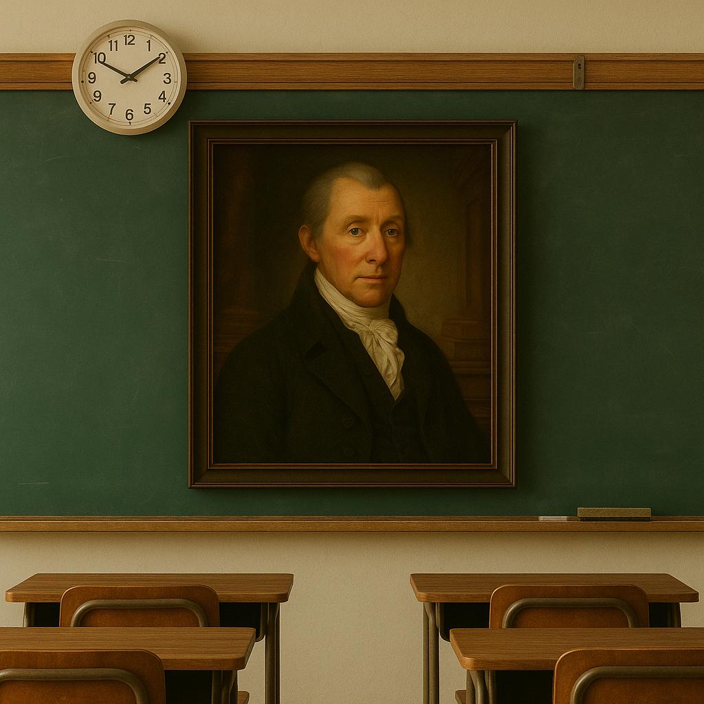 James Monroe Portrait: Vintage Founding Father Wall Art (digital ...