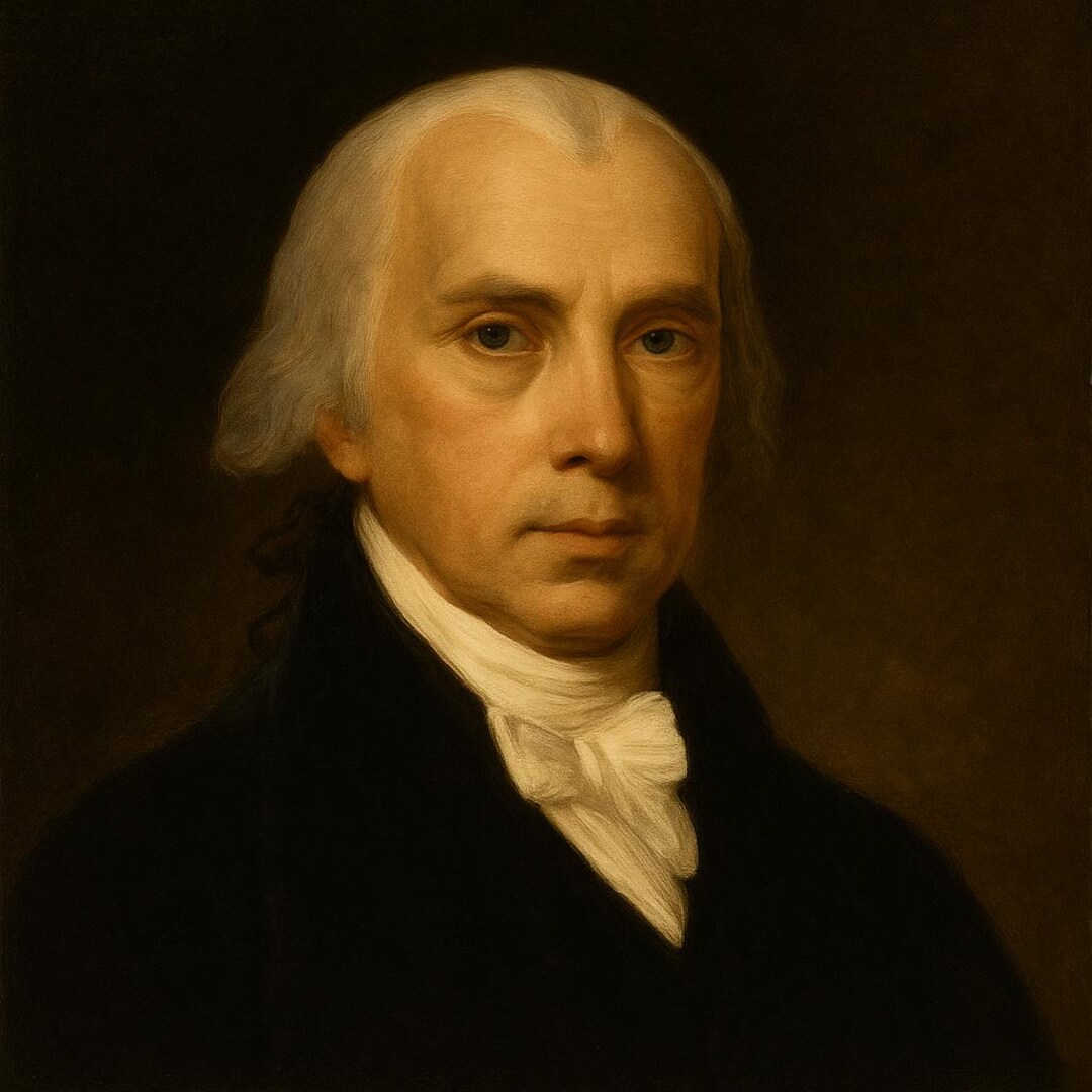 James Madison Portrait: Federalist Home Decor (digital Download) - Etsy