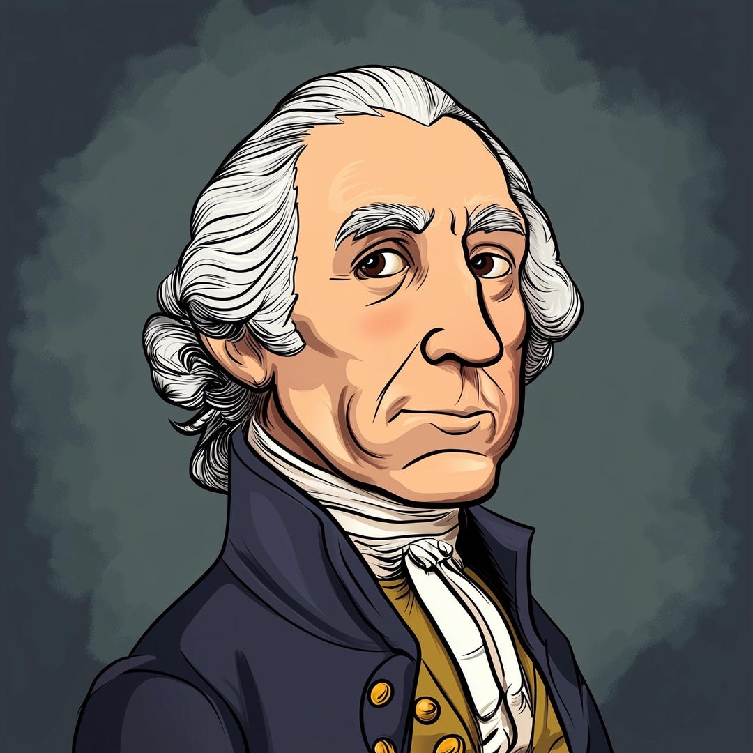 Cartoon George Washington Download - Founding Father Clipart, USA ...