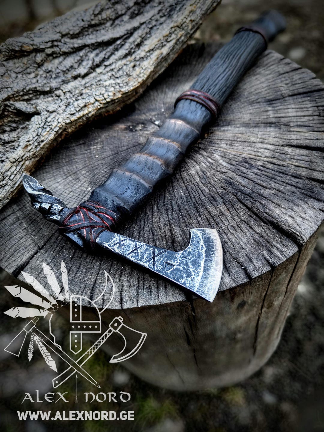 Hand Forged Railroad Spike Tomahawk, Custom Hatchet, Battle Ready Axe ...