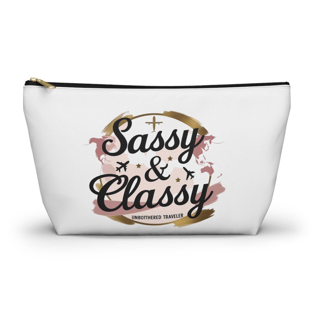 Sassy & Classy Accessory Pouch: Stylish Travel Organizer - Etsy