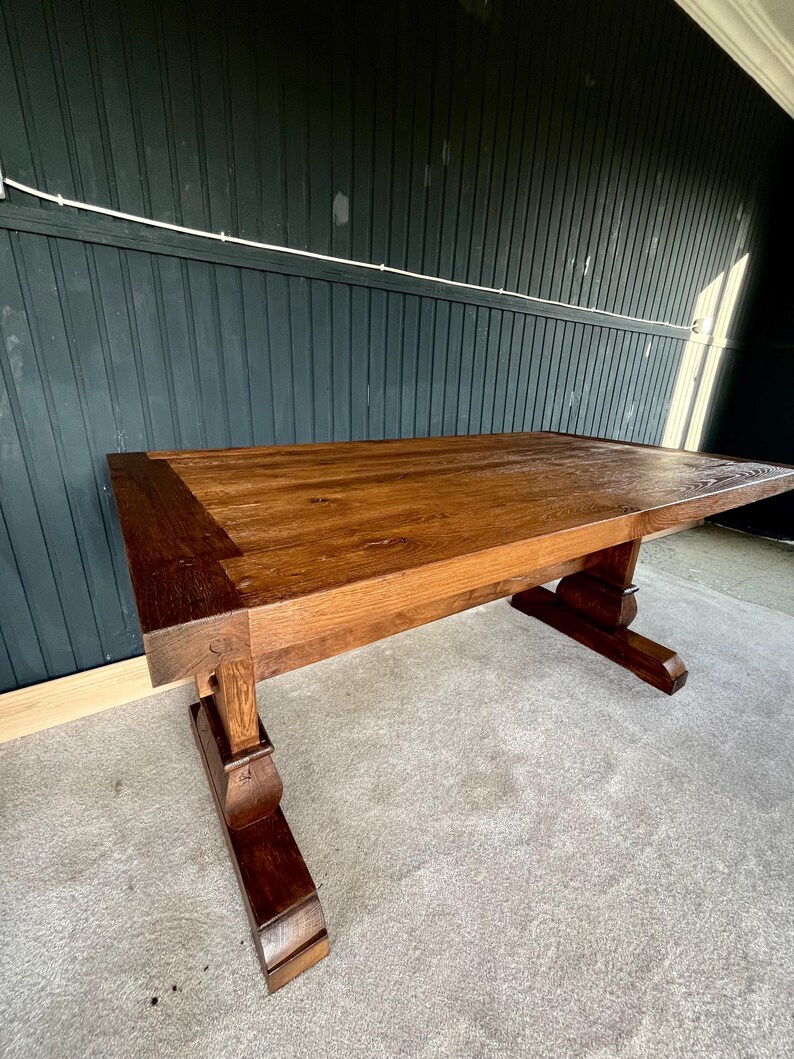 Rustic Dining Table Wood Table Industrial Desk Computer Desk Kitchen Table |walnut Table ...